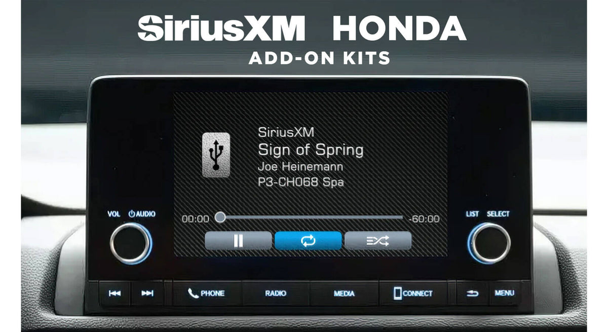 2024 Honda and Acura Vehicles with No SiriusXM Radio?