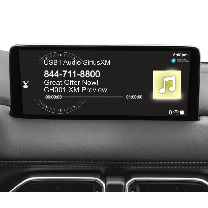 Mazda OEM Factory SiriusXM Radio Controls
