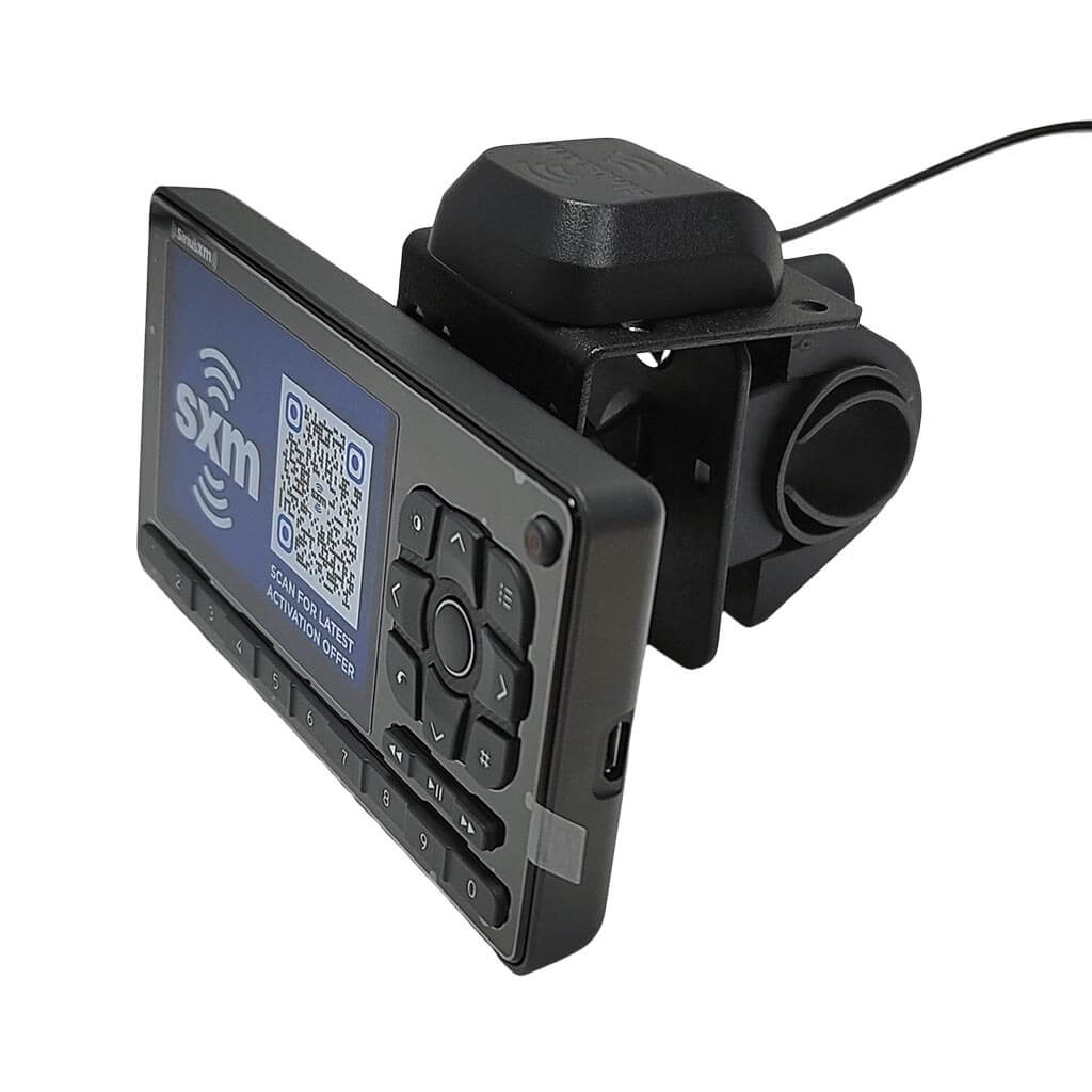 SiriusXM Roady BT Bluetooth Motorcycle Kit with 3 Mounting Options