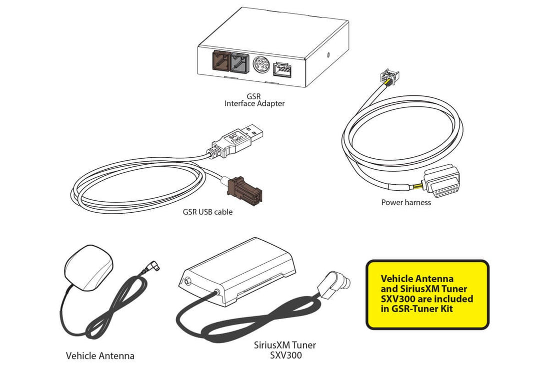 Honda OEM Factory SiriusXM Radio Controls
