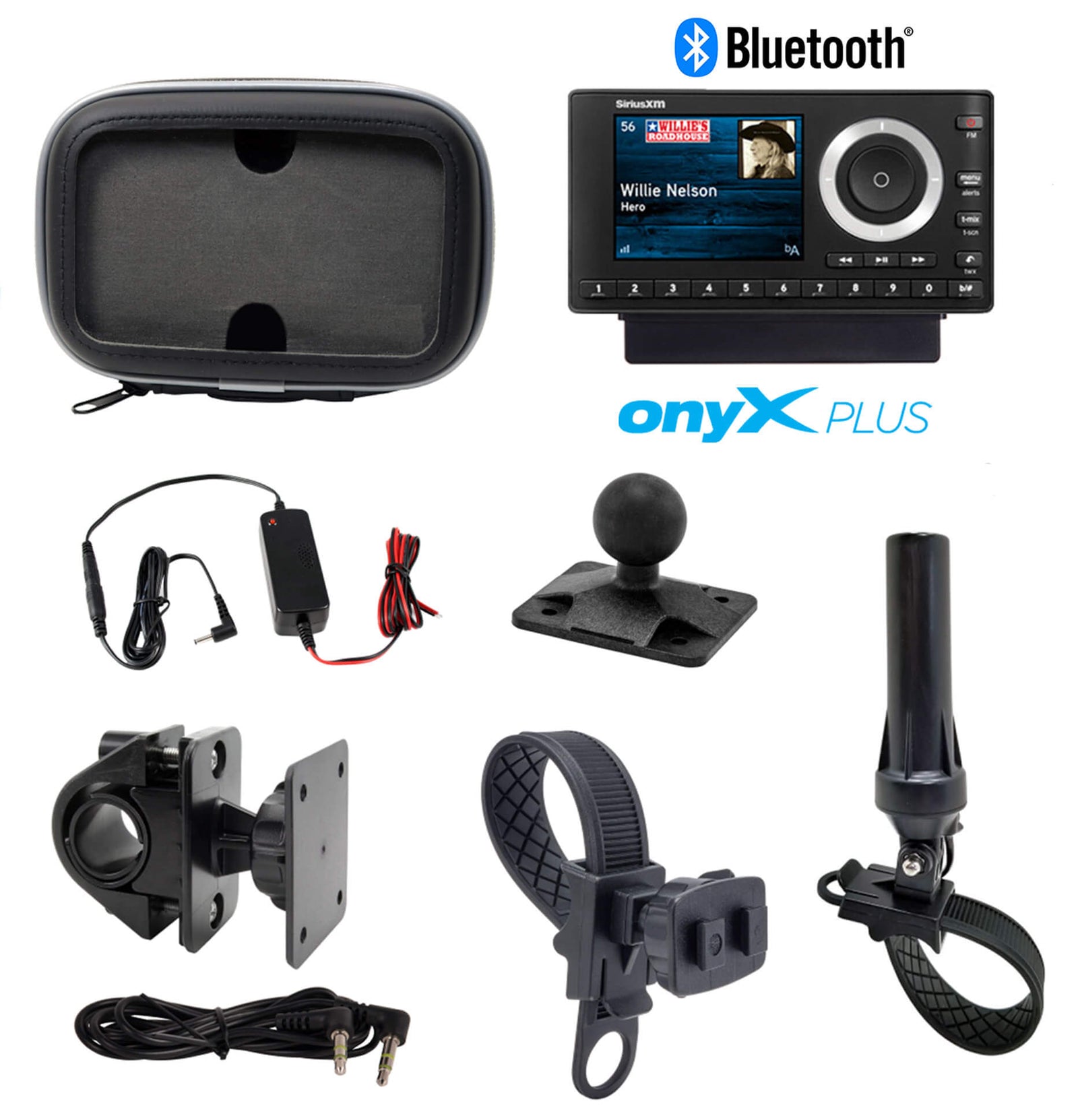 SiriusXM Satellite Radio Bluetooth Motorcycle Kits