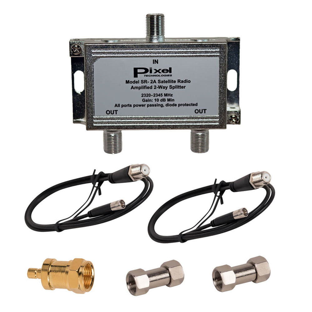 SiriusXM® Satellite Radio Antenna Signal Splitter Kits