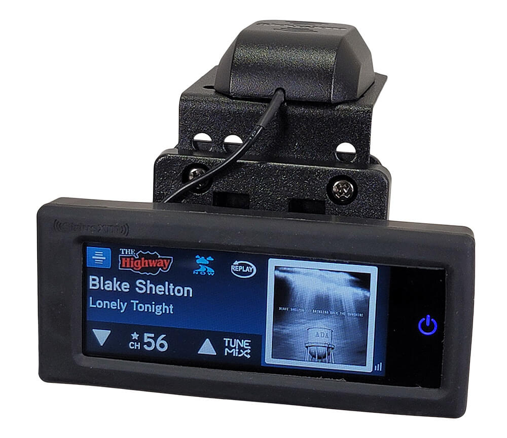 SiriusXM Radio Motorcycle Kit with CommanderTouch Receiver and Rubber Case