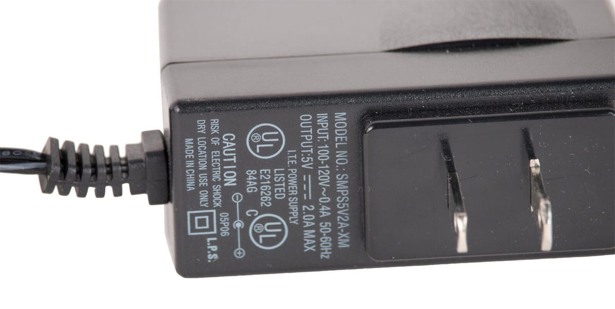 SiriusXM™ Radio 5 Volt Home AC Power Adapter