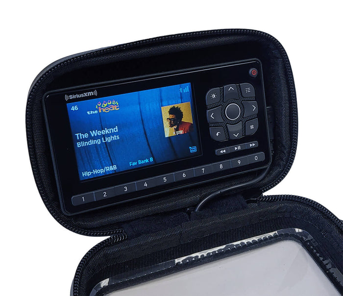SiriusXM Roady BT Bluetooth Motorcycle Kit with 3 Mounting Options